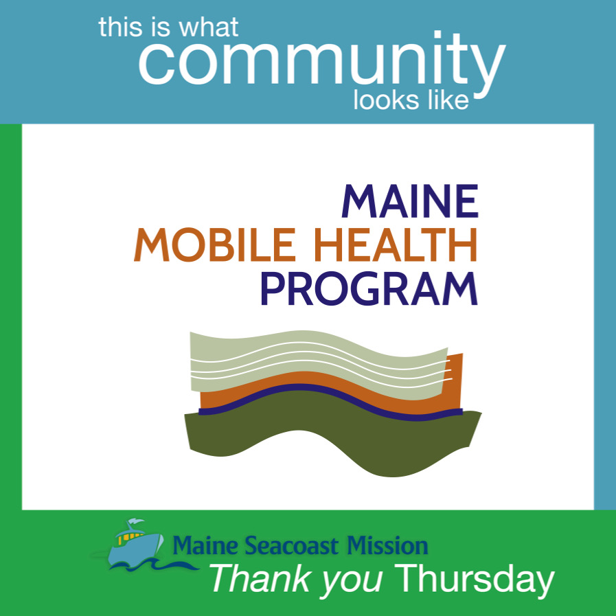 Thank you Thursday for Maine Mobile Health Program - Maine Seacoast Mission